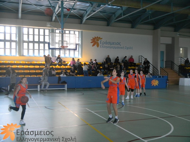 ΠΡΩΤΑΘΛΗΜΑ ΚΑΛΑΘΟΣΦΑΙΡΙΣΗΣ ΜΑΘΗΤΡΙΩΝ ΓΥΜΝΑΣΙΟΥ - Εράσμειος